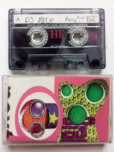 K7 MIXTAPE VINTAGE DJ MAX L'After Fun @t FUN RADIO Paris Novembre 1997 ...