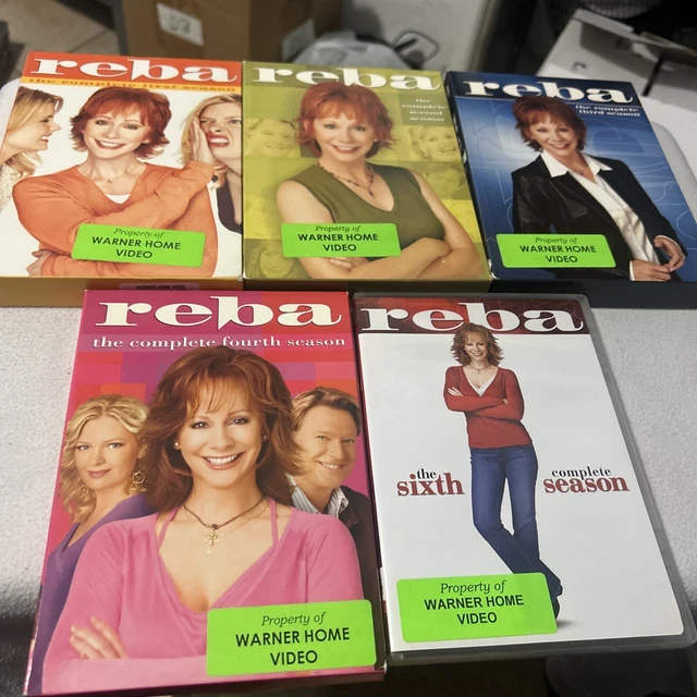 REBA SEASONS 1-4 (2010, 12 DVD) Complete Season 1 2 3 4 First Second ...
