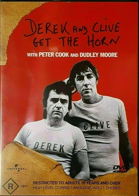 DEREK AND CLIVE Get The Horn Aus Region 4 DVD 2000 Peter Cook Dudley ...