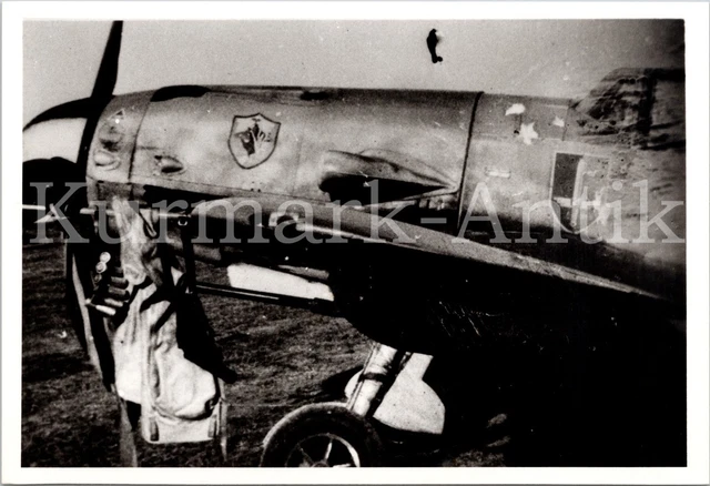 E801 FOTO WEHRMACHT Archiv Repro Luftwaffe Flugzeug Me109 F-4 / R-1 ...