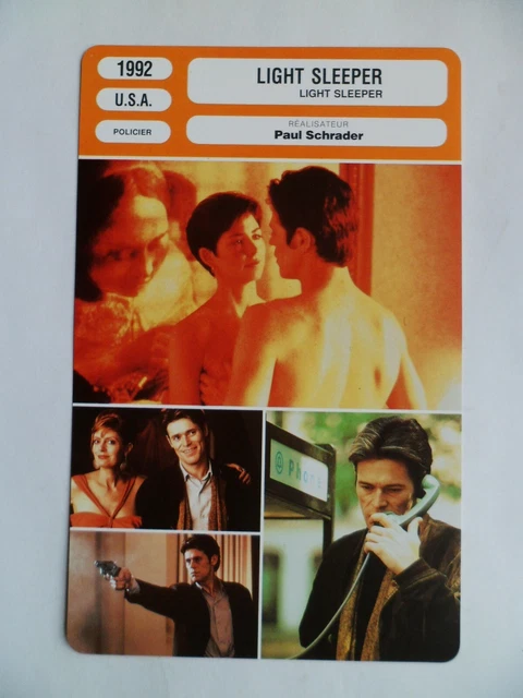 LIGHT SLEEPER (WILLEM DAFOE, SUSAN SARANDON, Dana Delany, Paul SCHRADER ...