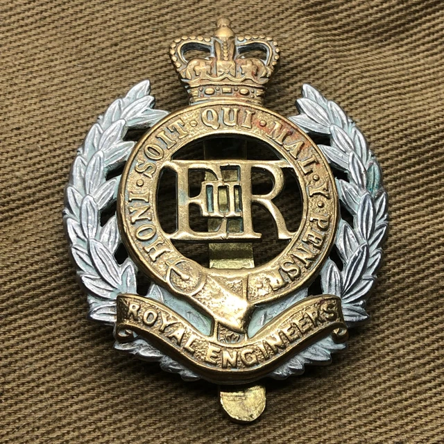 GENUINE BRITISH ARMY Cap Badge - Royal Engineers £9.99 - PicClick UK