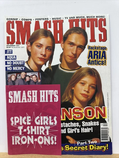 SMASH HITS DECEMBER 1997 Magazine In Good Condition $25.99 - PicClick AU