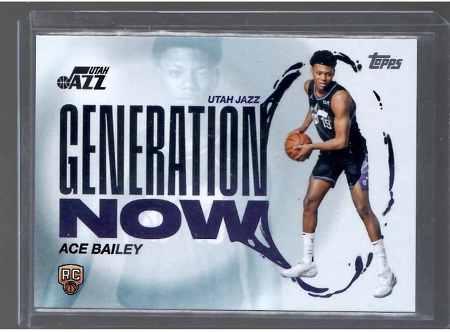 2025-26 TOPPS ACE Bailey Generation Now RC Rookie #GN-5 Jazz $0.99 ...