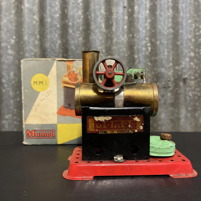 VINTAGE MAMOD MINOR Steam Engine in Original Box, Made In England $179. ...
