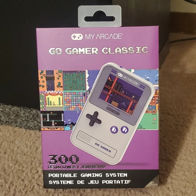 MY ARCADE GO Gamer Classic 300 Retro Games Portable Gaming System NEW ...