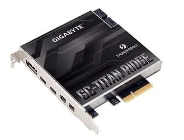 GIGABYTE TITAN RIDGE 2.0 Thunderbolt 3 PCIe Add In Expansion Card £69. ...