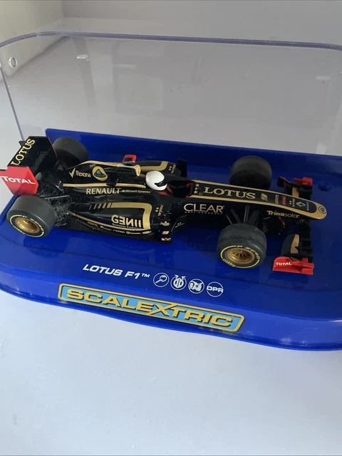 SCALEXTRIC LOTUS F1 Kimi Raikkonen C3262 Renault Engine DPR racing Car ...