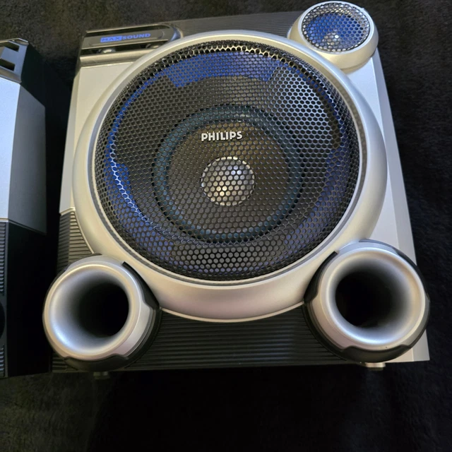 PHILIPS FWM377 HI-FI Speakers wired 6 OHM 2-way £31.36 - PicClick UK
