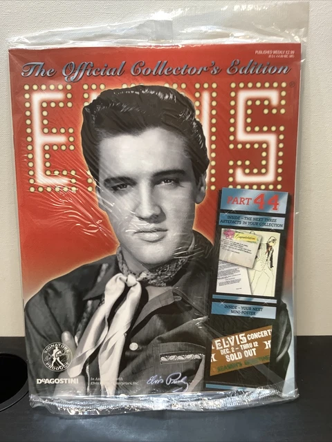 ELVIS PRESLEY OFFICIAL Collectors Edition Magazine Rare NEW SEALED ...
