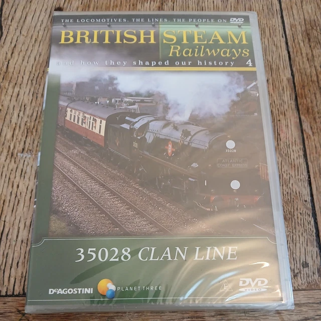 BRITISH STEAM RAILWAYS 4-35028 Clan Line Dvd £6.13 - PicClick UK