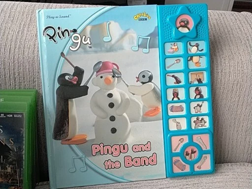 VINTAGE PINGU ELECTRONIC BBC Cbeebies Play A Sound Story Book British ...