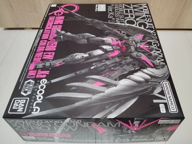 MG 1/100 WING Gundam Zero EW Ver.Ka Neon Pink Model Kit Gundam Base ...