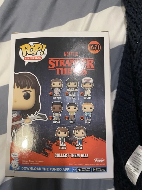EDDIE MUNSON STRANGER Things Funko Pop Rare Mint Condition In Box £33. ...