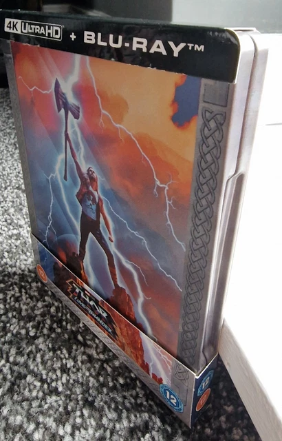 THOR: LOVE AND Thunder Steelbook (4K Ultra HD + Blu-ray, 2022, 2 Discs ...