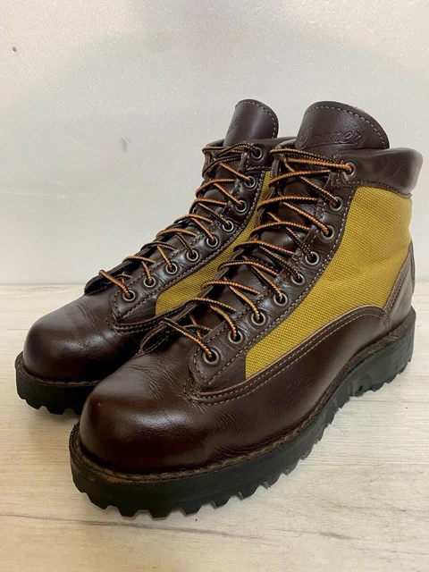 DANNER MEN'S LEATHER Boots 34600X DJ BOB LIGHT Black US8EE Rare Model £ ...