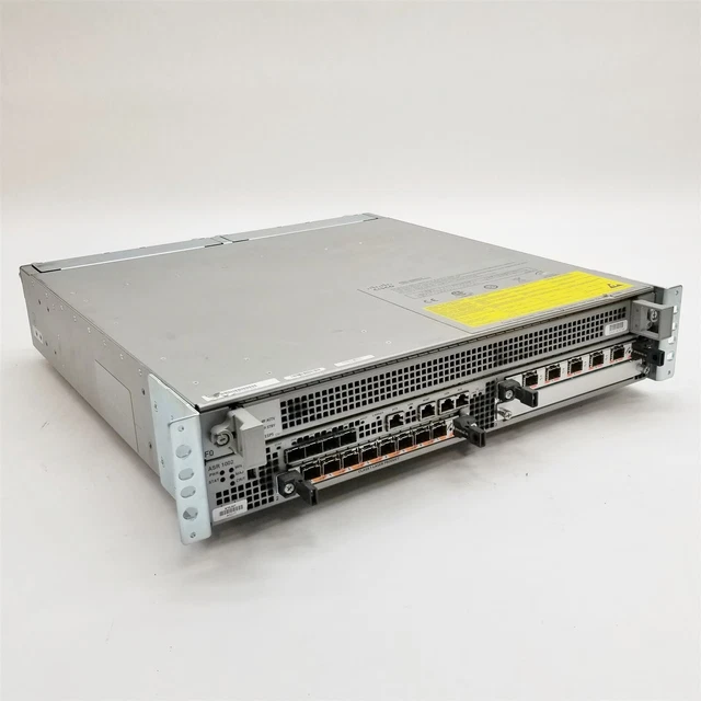 CISCO ASR1002 AGGREGATION Services Router w/SPA-5X1GE-V2 SPA-8X1GE-V2 ...