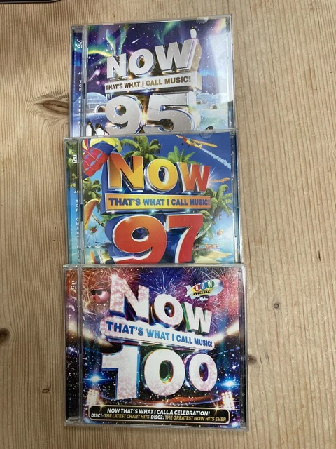 NOW THAT'S WHAT i call music bundle - 3 Double CDs - Now 95/97/100 £0. ...