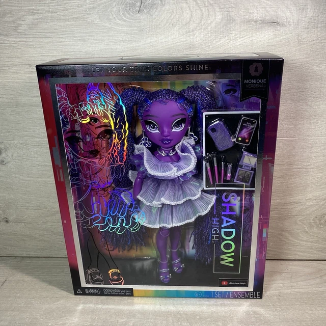 RAINBOW HIGH SHADOW High Monique Verbena - Purple Fashion Doll - NEW ...