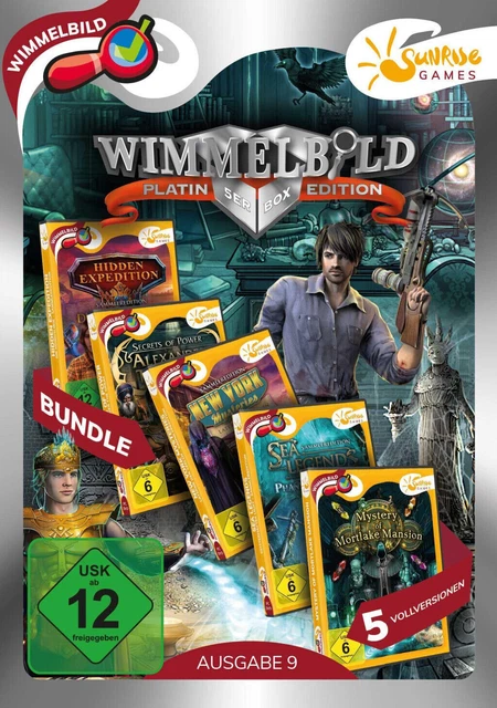 WIMMELBILD 5ER BUNDLE Platin Edition Vol 9 PC Spiel Zustand neuwertig ...