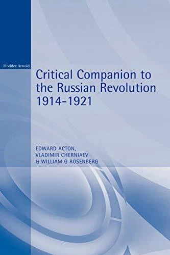 CRITICAL COMPANION TO the Russian Revolution 1914-1921 (Hodder A EUR 10,84 - PicClick IT