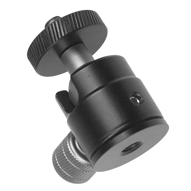 CAMERA TRIPOD CLAMP Multi Function Ball Head Adapter Mounting Connector ...