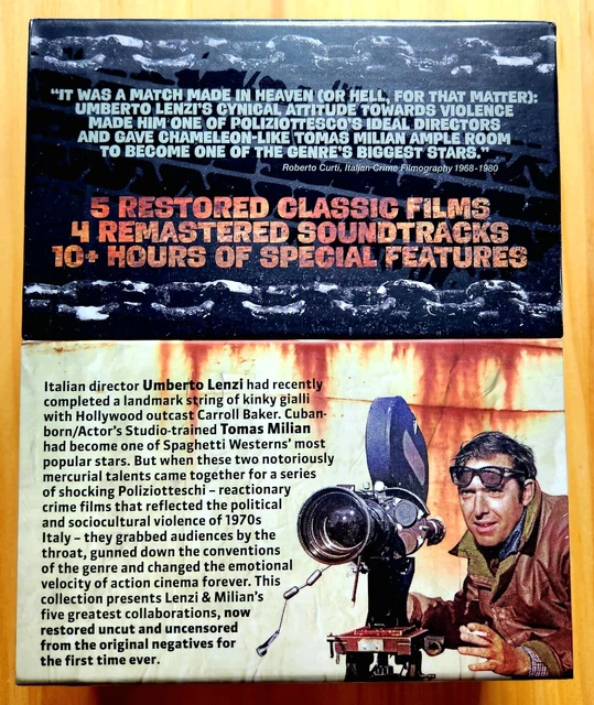 VIOLENT STREETS ( Severin Films, Blu-Ray, Lenzi / Milian, Five Film ...