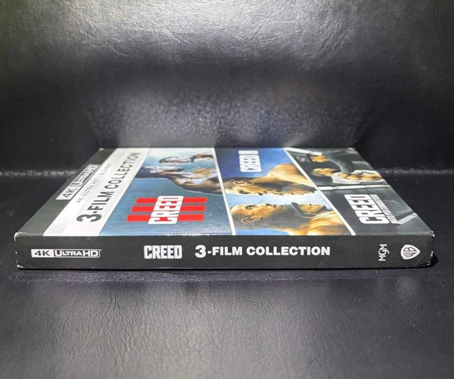 CREED 3-FILM COLLECTION 4KUHD Blu-ray - Import $79.99 - PicClick CA
