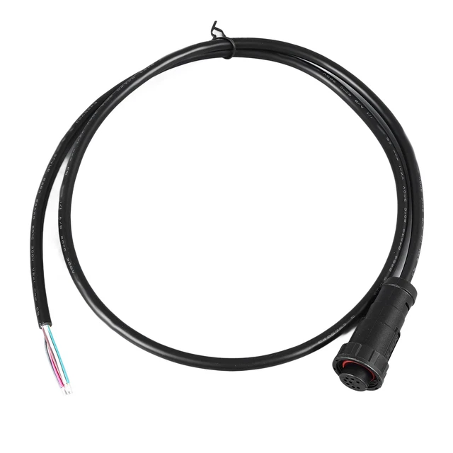 8 PIN STRAIGHT Connector E13 8 Pin Straight Connector Waterproof Flame ...
