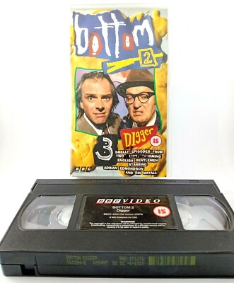 BOTTOM 2 DIGGER VHS PAL Rated MA 15+ BBC Video 87 Min 3 Episodes. £15. ...