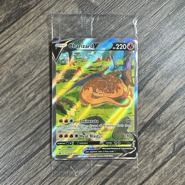 CHARIZARD ULTRA PREMIUM Collection Promo Sealed Cards SWSH260/SWSH261 ...
