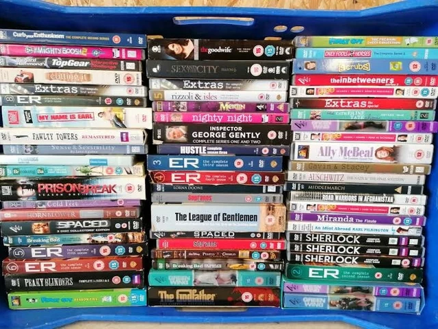 BBC ITV CHANNEL 4 SKY DVD Box Set TV Series and Movies Job Lot ...