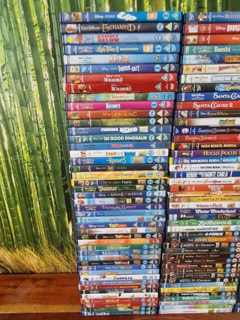 WALT DISNEY DISNEY Pixar-Junior dvd bundle collection x144 Films ...