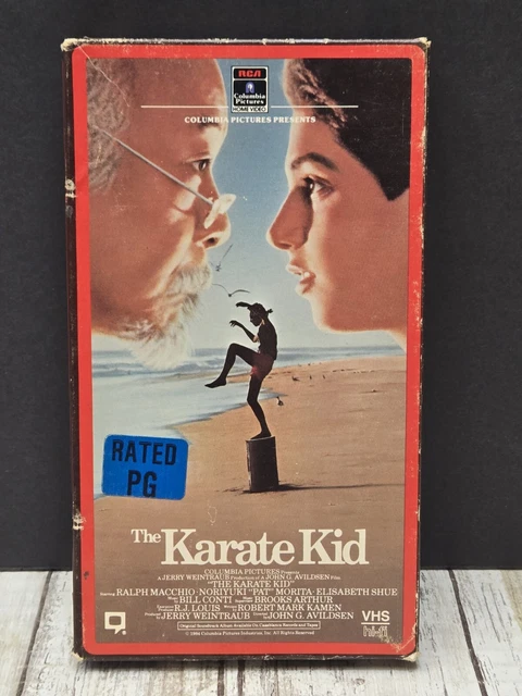 THE KARATE KID (VHS, 1985) RCA Side Loader £13.33 - PicClick UK