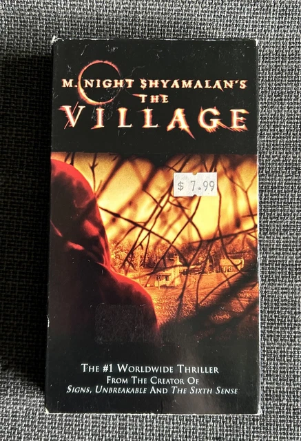 THE VILLAGE (VHS Tape 2004) M. Night Shyamalan Joaquin Phoenix $9.99 ...