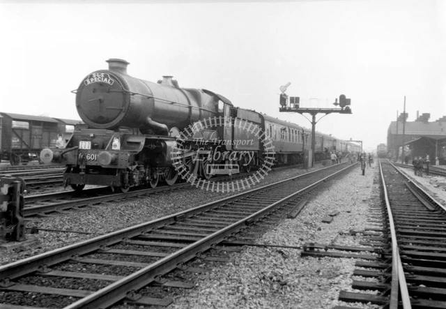 PHOTO BR BRITISH Railways Steam Locomotive Class 6000 6013 at Southall ...