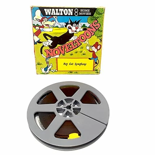 WALTON SUPER 8 NOVELTOONS Hep Cat Symphony 8mm Movie Reel No. 445 Boxed ...