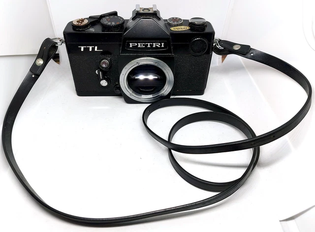 1970'S RARE M42 Petri TTL 35mm Film SLR stills camera - M42 - Black ...
