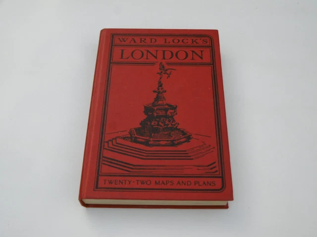 WARD LOCK LONDON Beck Underground Tube Map and Red Guide Book 61st ...