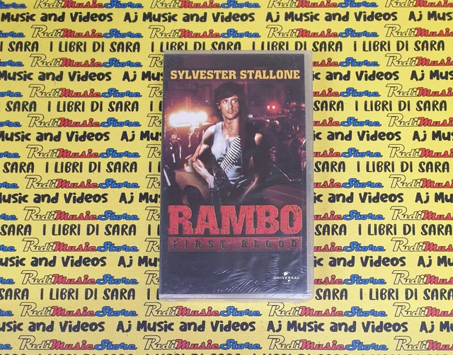 VHS FILM RAMBO FIRST BLOOD sylvester stallone brian dennehy 2002 ...