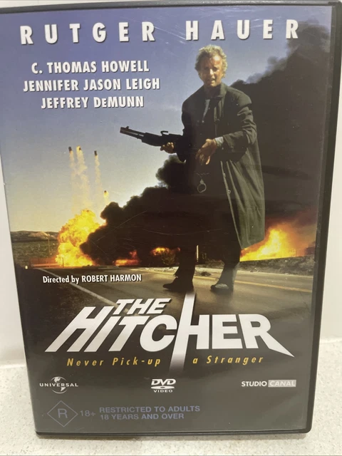 THE HITCHER DVD 1986 Action Thriller Rutger Hauer C Thomas Howell Reg 4 ...