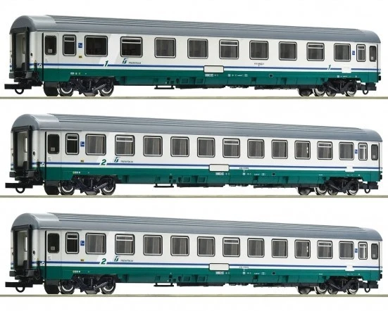 ROCO SET 3 Coaches Eurofima 1 Before Class & 2 Second Xmpr Logo FS ...