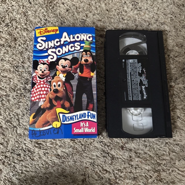DISNEYS SING ALONG Songs - Disneyland Fun: Its a Small World (VHS, 1993) £13.57 - PicClick UK