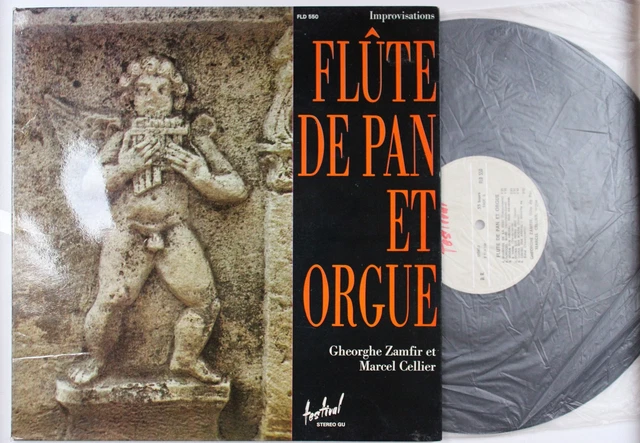 GHEORGHE ZAMFIR IMPROVISATIONS Flûte De Pan Et Orgue F LP 1975 FOC EUR ...