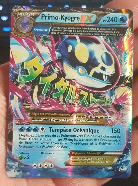 CARTE POKÉMON PRIMO-KYOGRE EX 55/160 XY Primo-Choc Fr EUR 79,00 - PicClick FR