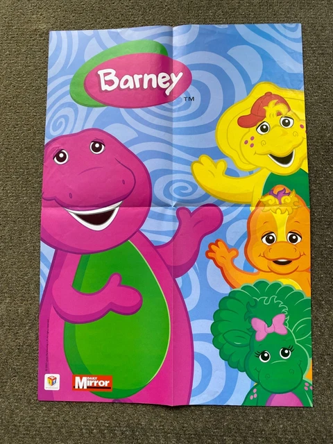 DAILY MIRROR POSTER BARNEY Size A2 2007 £1.50 - PicClick UK