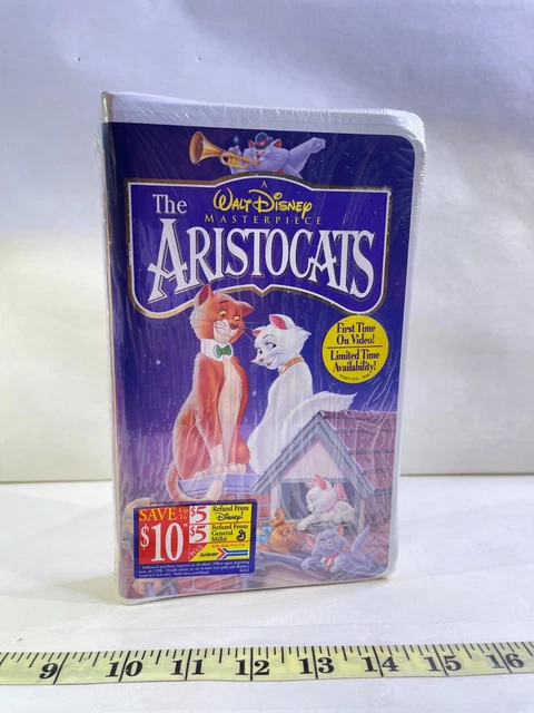THE ARISTOCATS WALT Disney Masterpiece Collection (VHS 2000) New Sealed £11.05 - PicClick UK