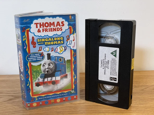 THOMAS THE TANK Engine VHS Video Sing Along With Thomas RARE £39.99 ...