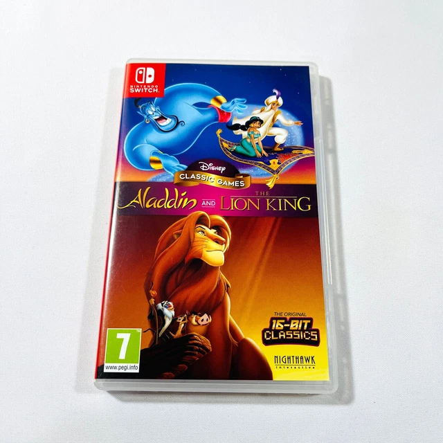 DISNEY CLASSIC GAMES: Aladdin And The Lion King Nintendo Switch Game £ ...