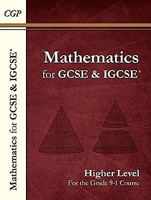 NEW MATHS FOR GCSE and IGCSE Textbook, Higher (for the Grade 9-1 Course ...